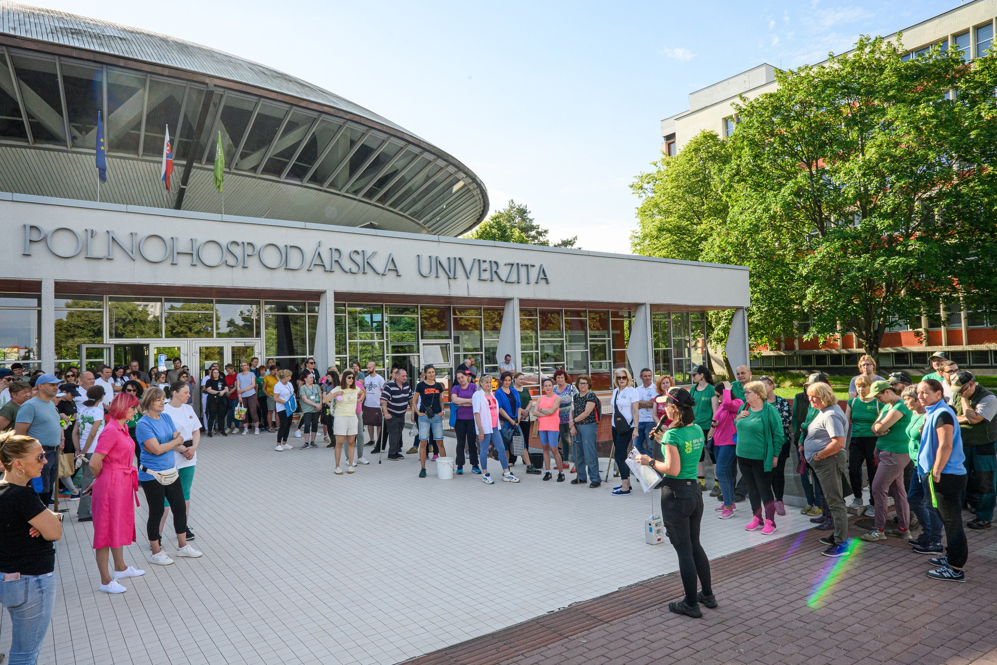 Zelený krok pre univerzitu dňa 2.6.2025 | SPU Nitra