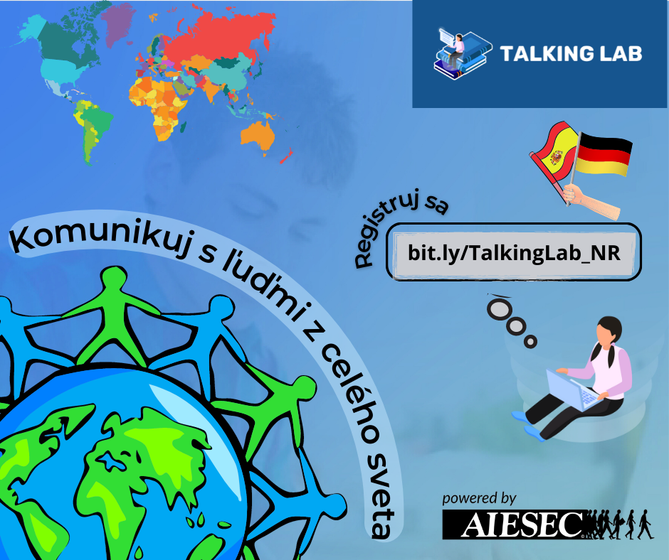 Talking Lab - komunikuj s ľuďmi z celého sveta | SPU Nitra