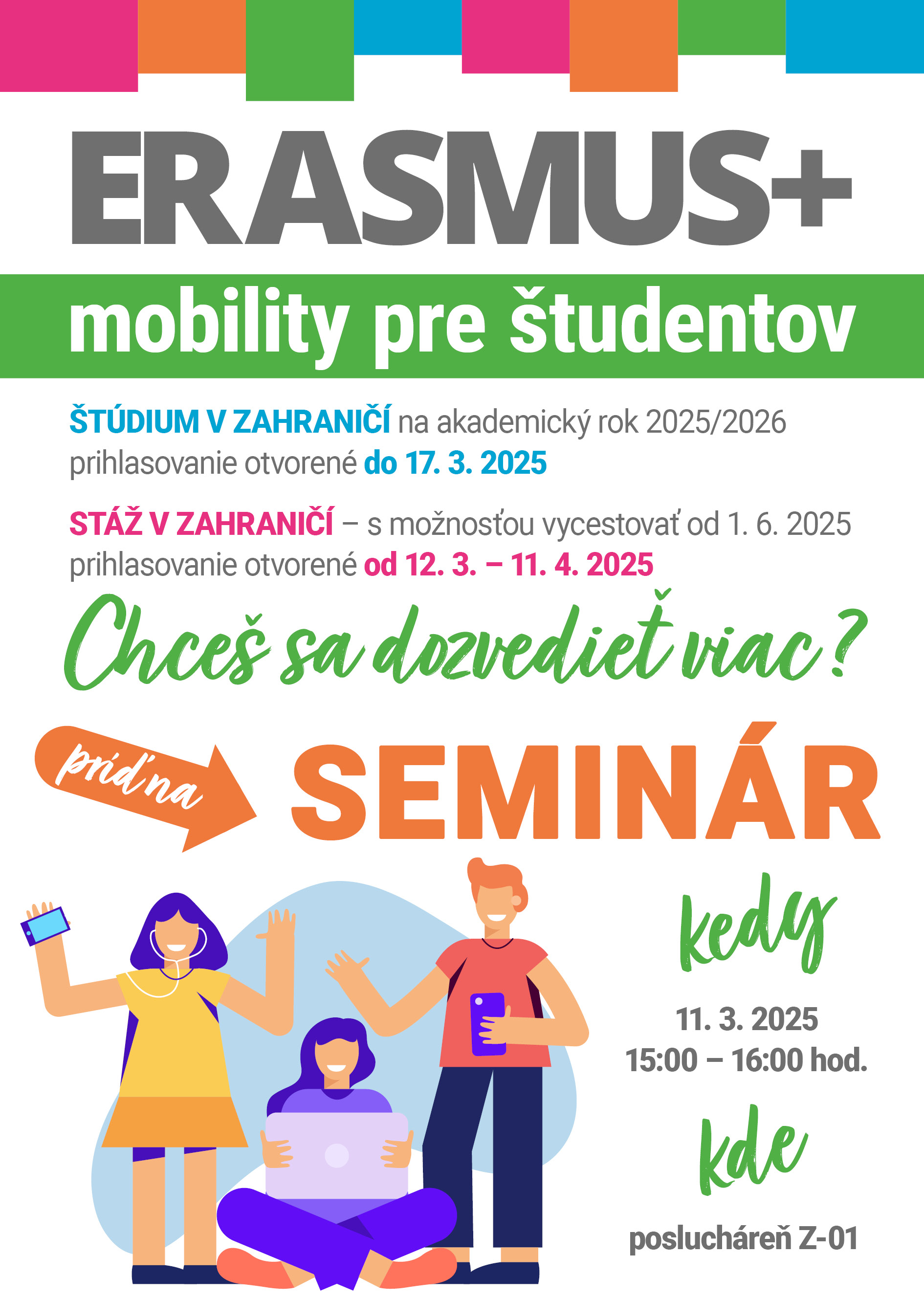 ERASMUS+ mobility pre študentov | SPU Nitra